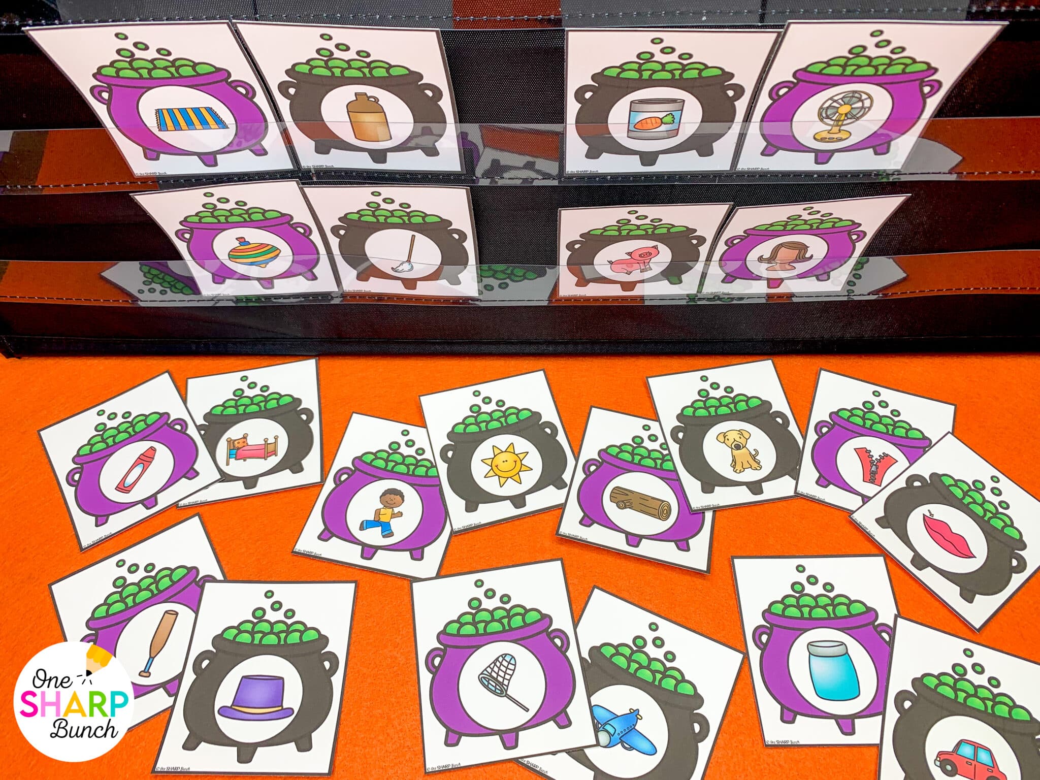 10 Not So Scary Room on the Broom Halloween Center Activities - One ...