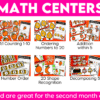 20 Math and Literacy October Kindergarten Centers or Morning Work Tubs ...