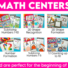 20 Literacy & Math Back to School Centers or Morning Work Tubs - One ...