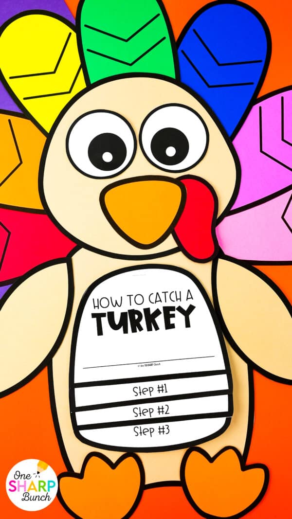 The Best How to Catch a Turkey Activities and Craft - One Sharp Bunch