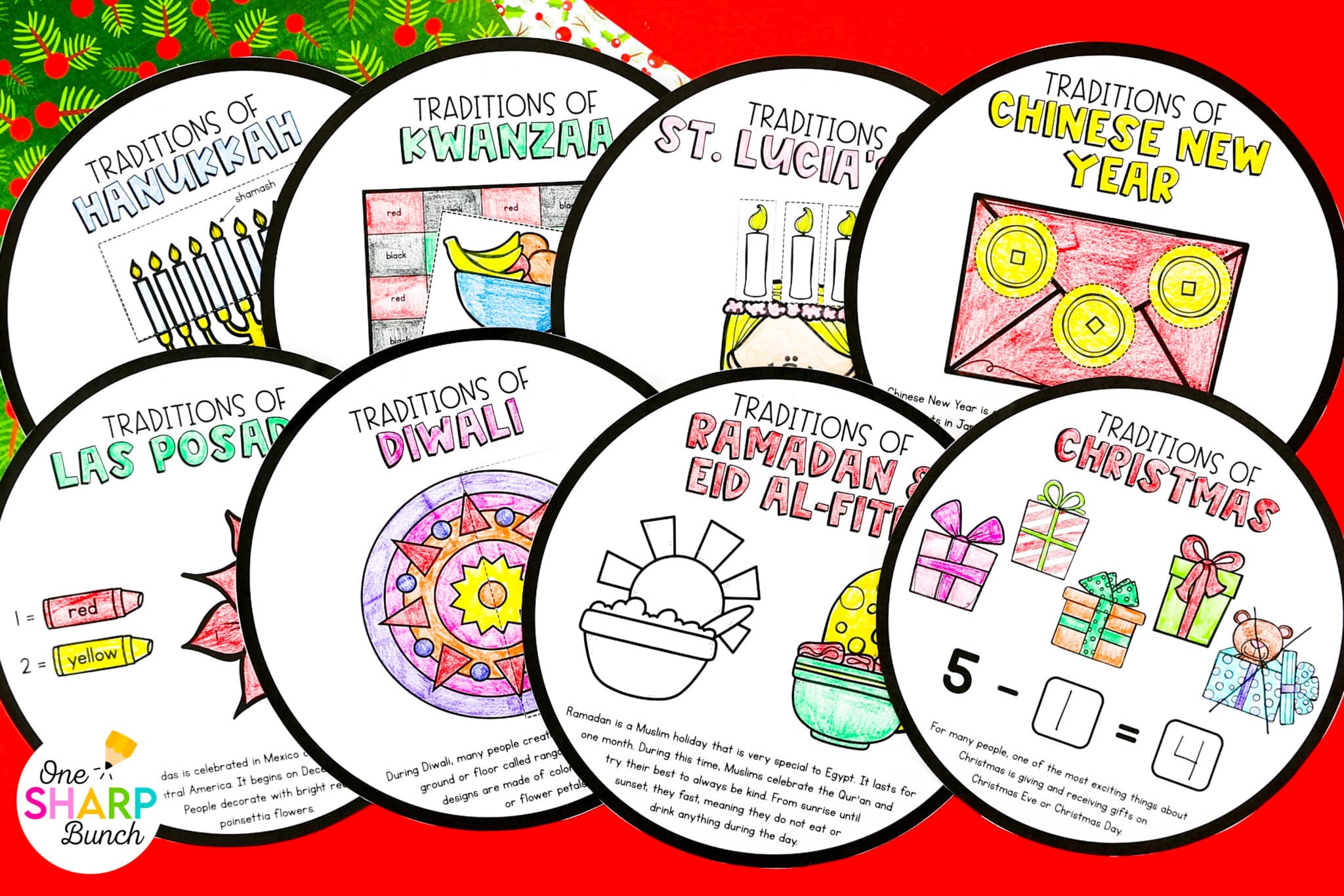 The Best Holidays Around the World Activities for Kids - One Sharp Bunch