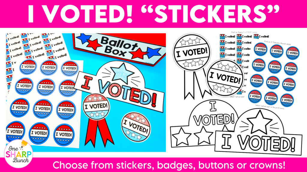 Voting Activities for Kids - Duck for President Activities - Mock ...