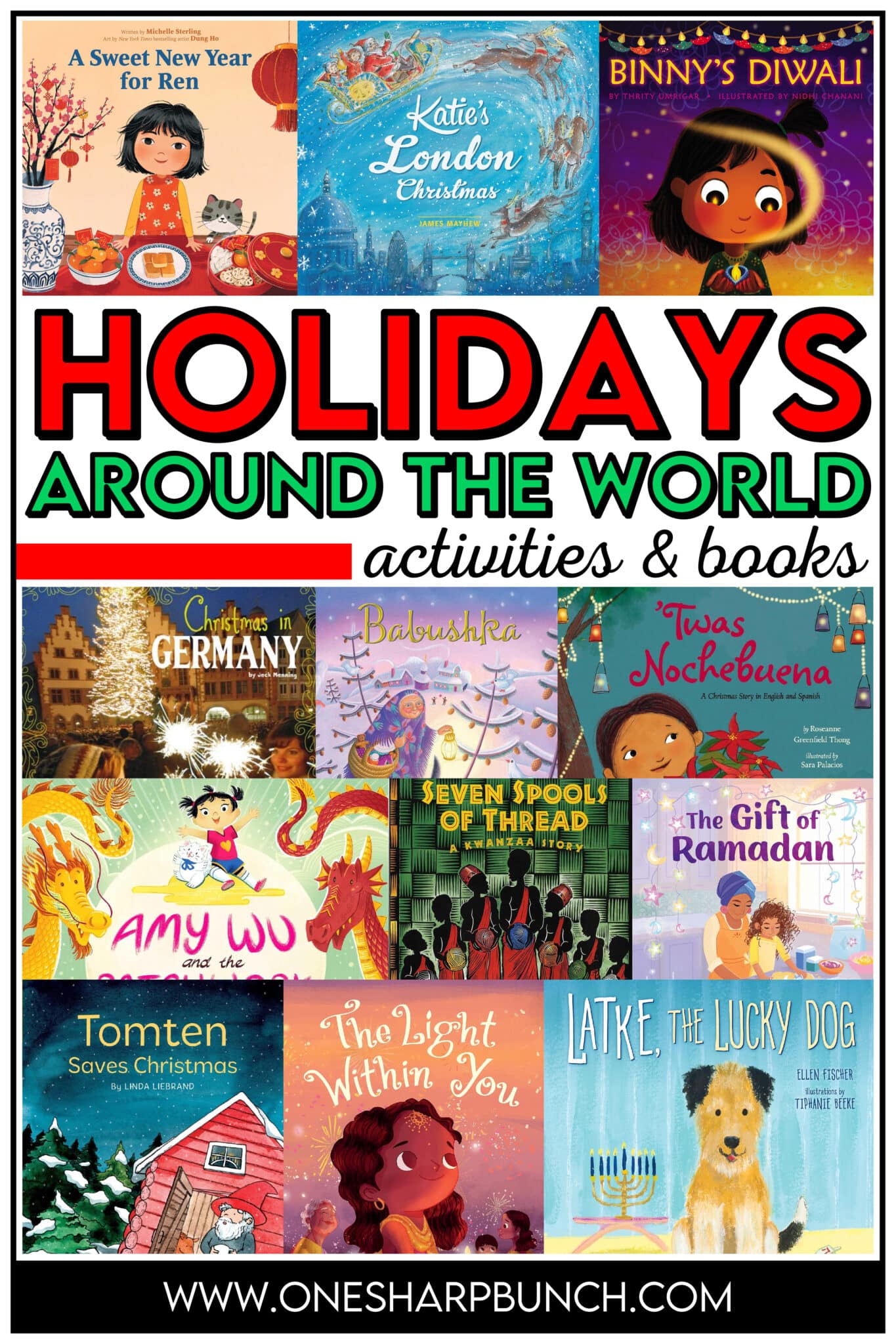 The Best 60 Holidays Around the World Books for Kids - One Sharp Bunch