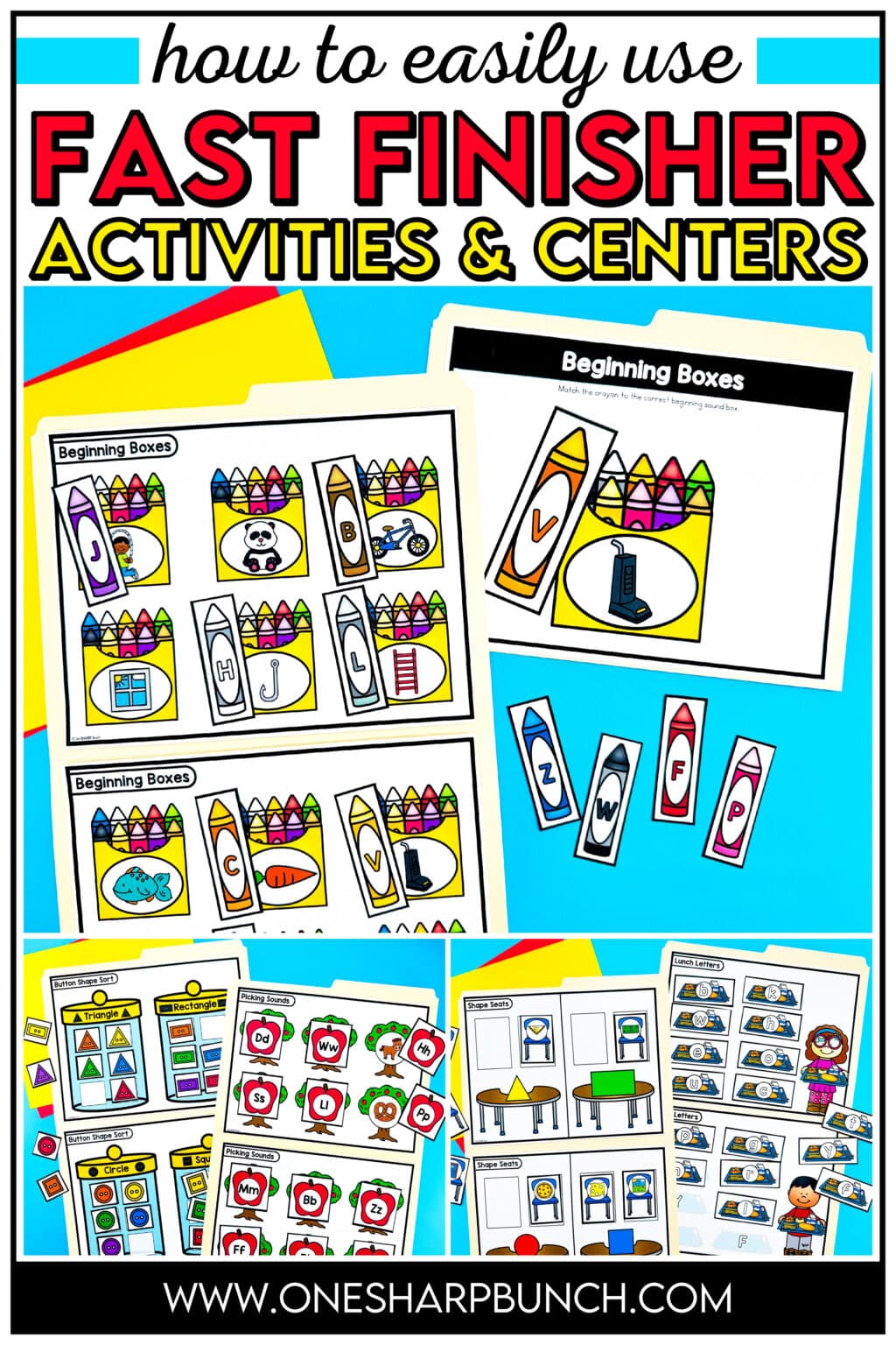 3 Key Steps for How to Easily Use Early Finisher Activities in Your ...