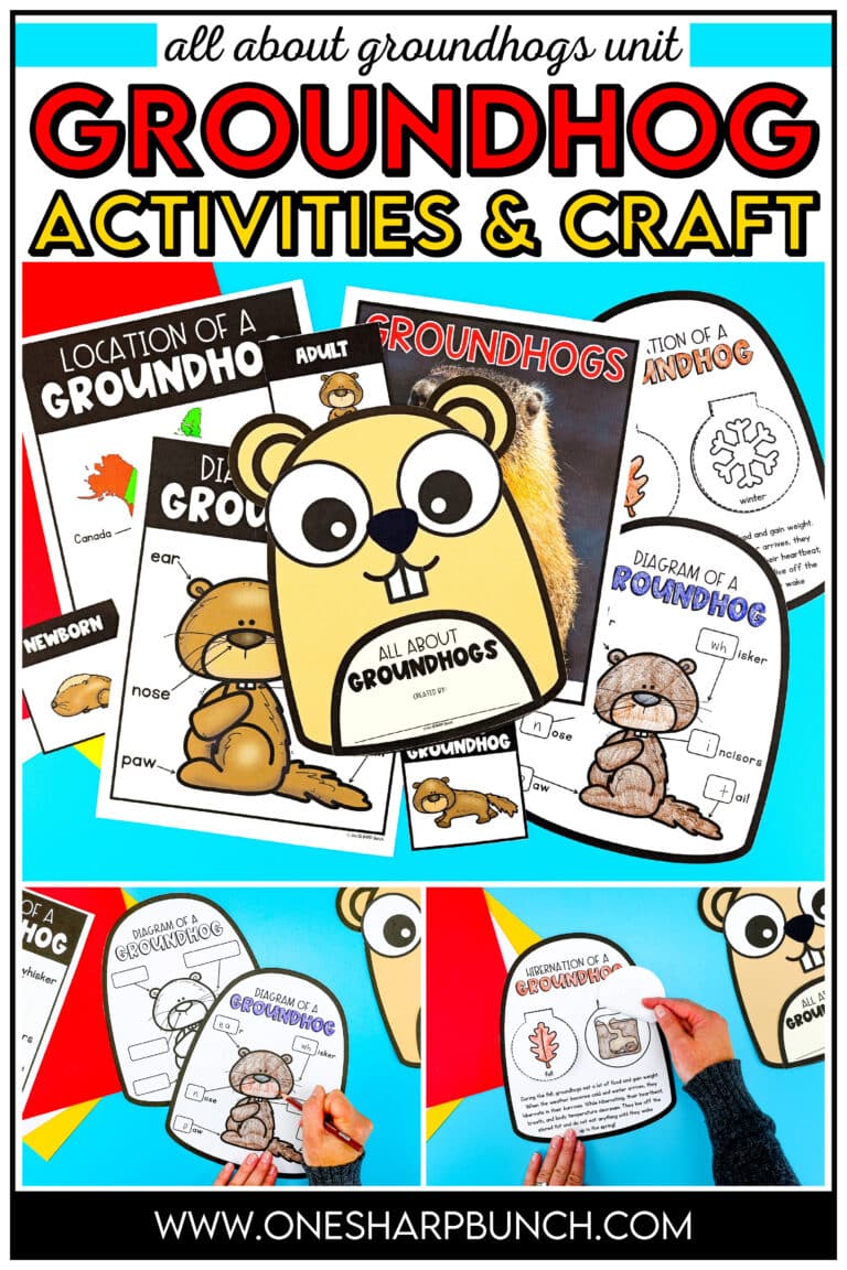22 All About Groundhog Activities and Adorable Craft for Groundhog Day ...