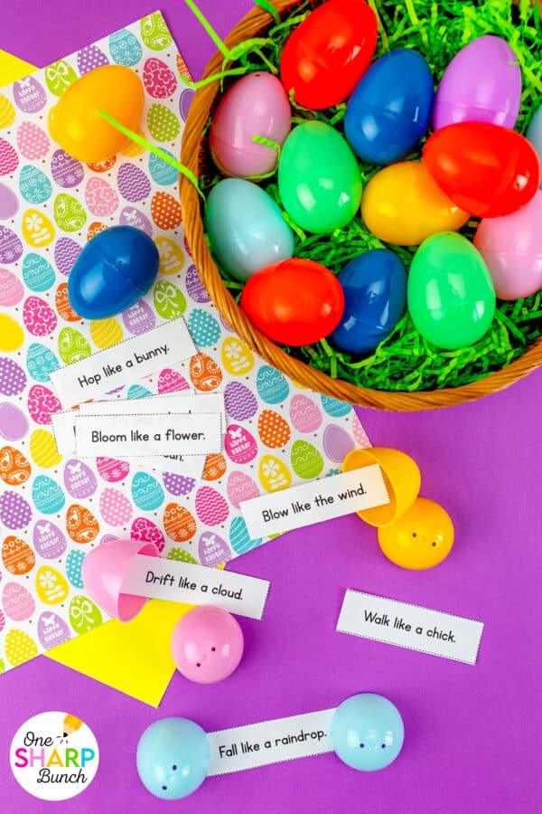 24 Free Easter Movement Cards & Brain Break Activities for Kids - One ...