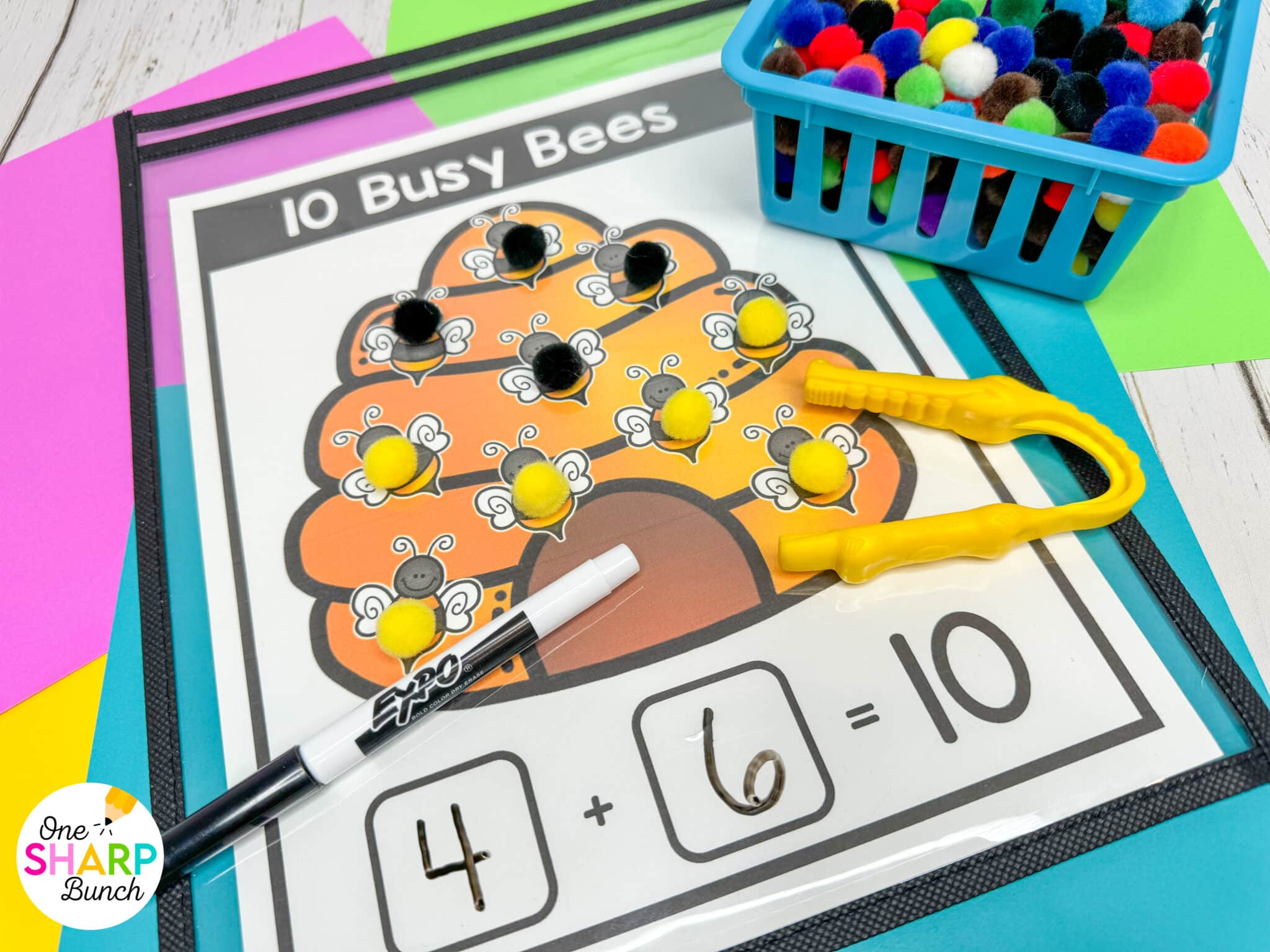 20 Fine Motor Spring Activities for May Morning Tubs - One Sharp Bunch