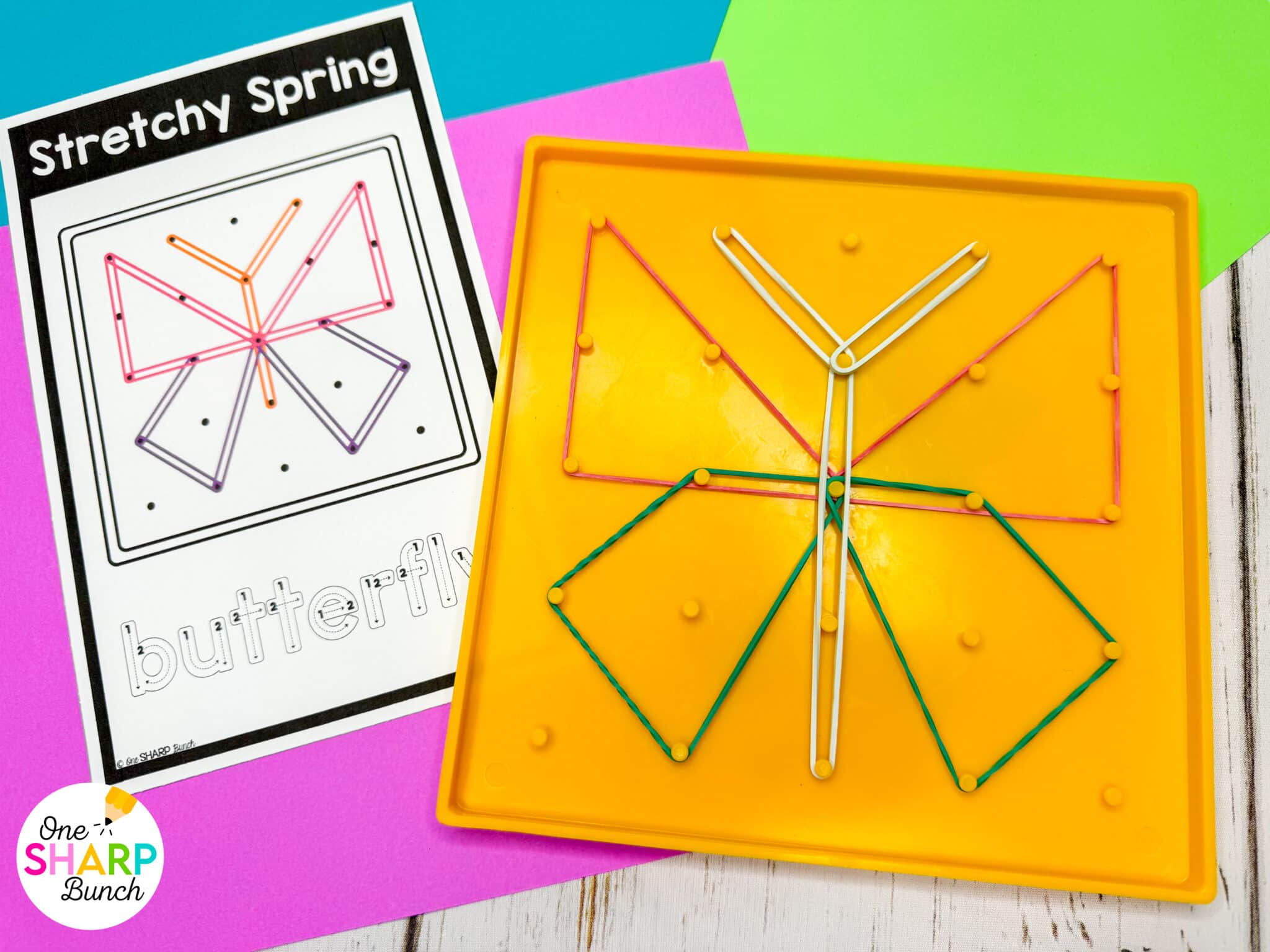 20 Fine Motor Spring Activities for May Morning Tubs - One Sharp Bunch