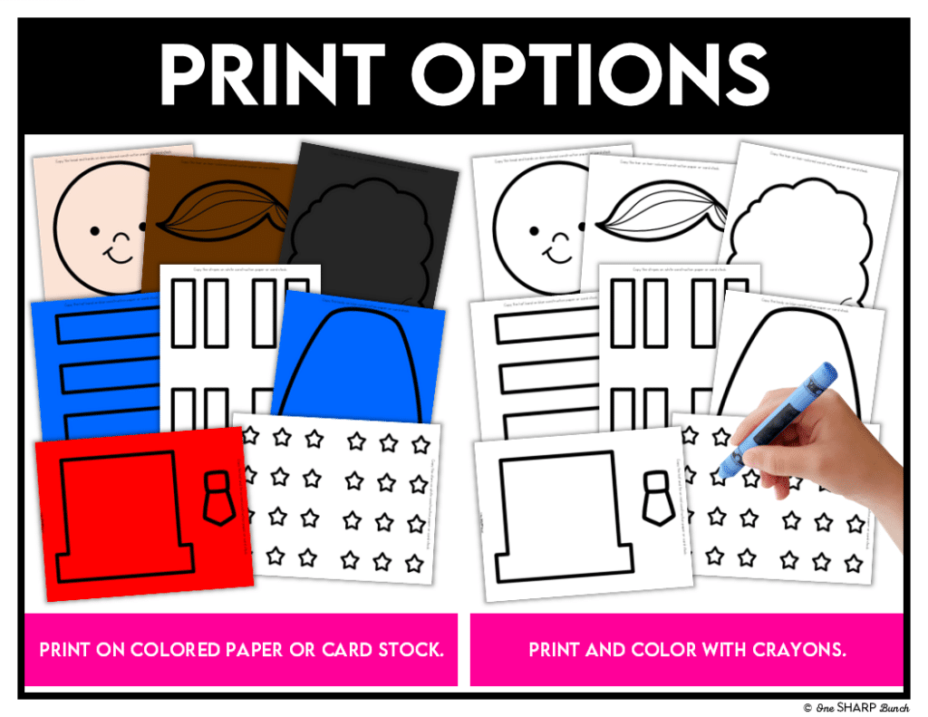 Presidents Day Craft & Writing Presidents' Day Activities If I Were ...