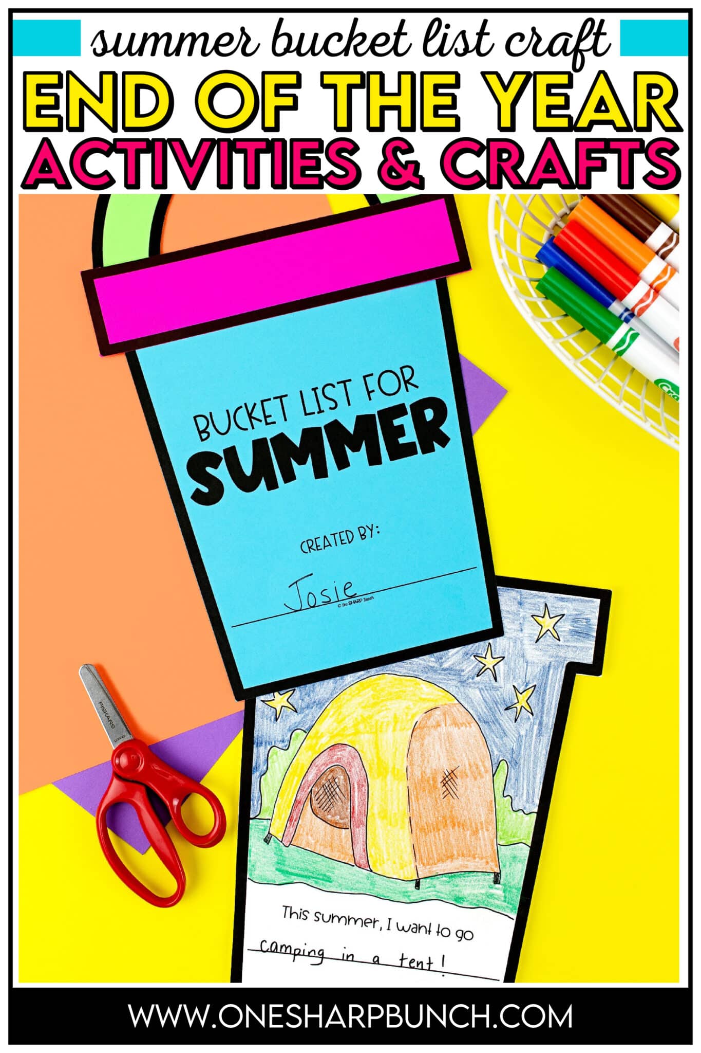 5 Memorable End of the Year Crafts for Little Learners - One Sharp Bunch