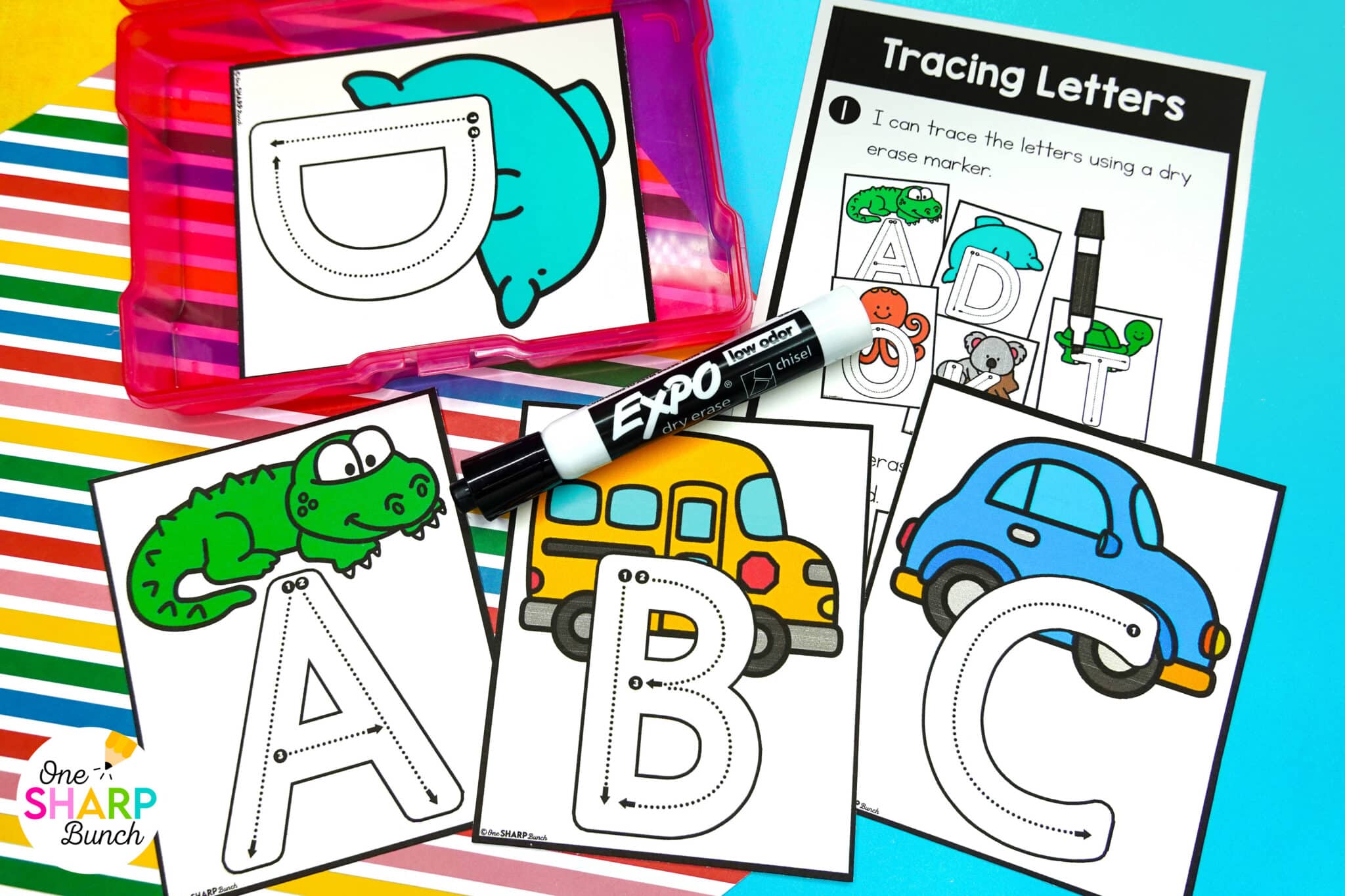 20 Easy & Engaging Back to School Centers for Kindergarten - One Sharp ...