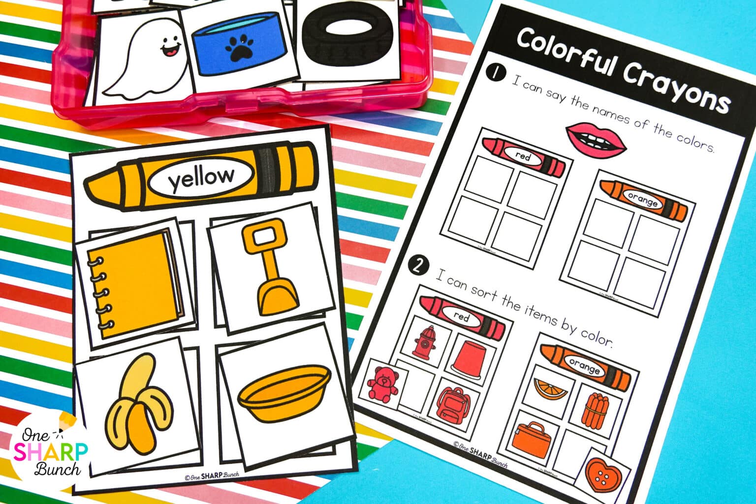 20 Easy & Engaging Back to School Centers for Kindergarten - One Sharp ...