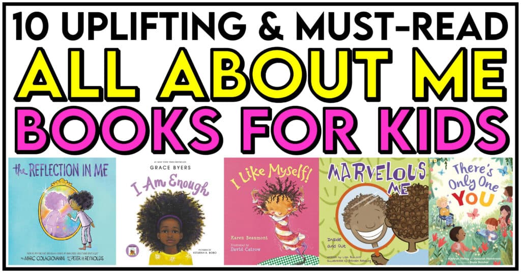 10 All About Me Books for Back to School - One Sharp Bunch
