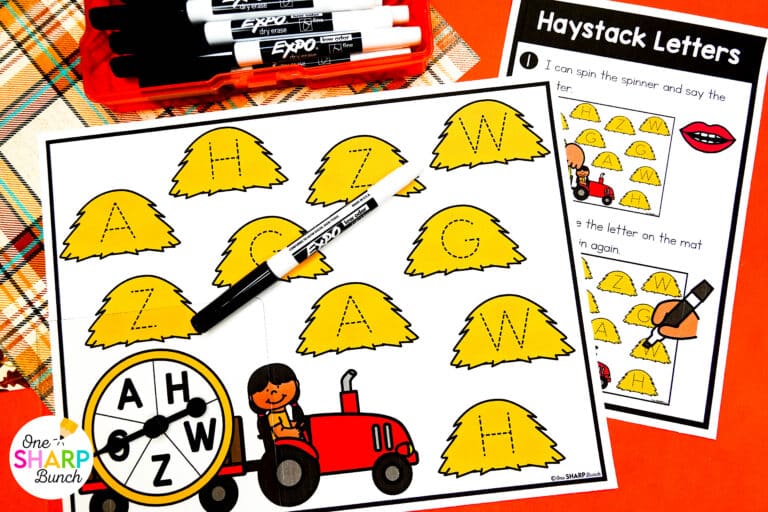 20 Fun & Engaging November Centers for Kindergarten - One Sharp Bunch
