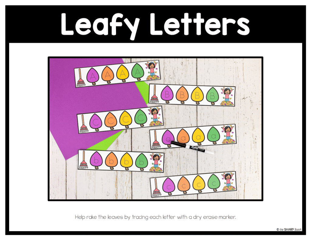 October Fine Motor Activities for Fall Kindergarten Morning Work Tubs ...