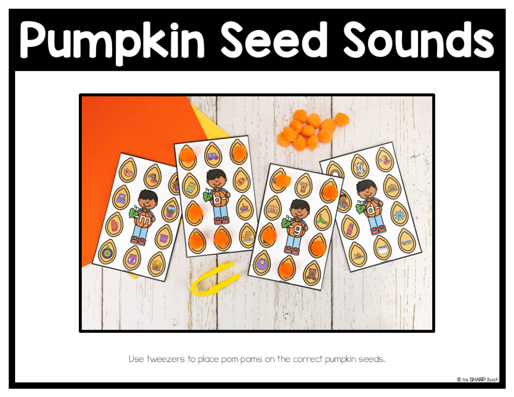 October Fine Motor Activities for Fall Kindergarten Morning Work Tubs ...