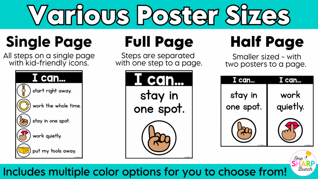 Digital Center Rotation Slides with Visual Timers & Routines for Center ...