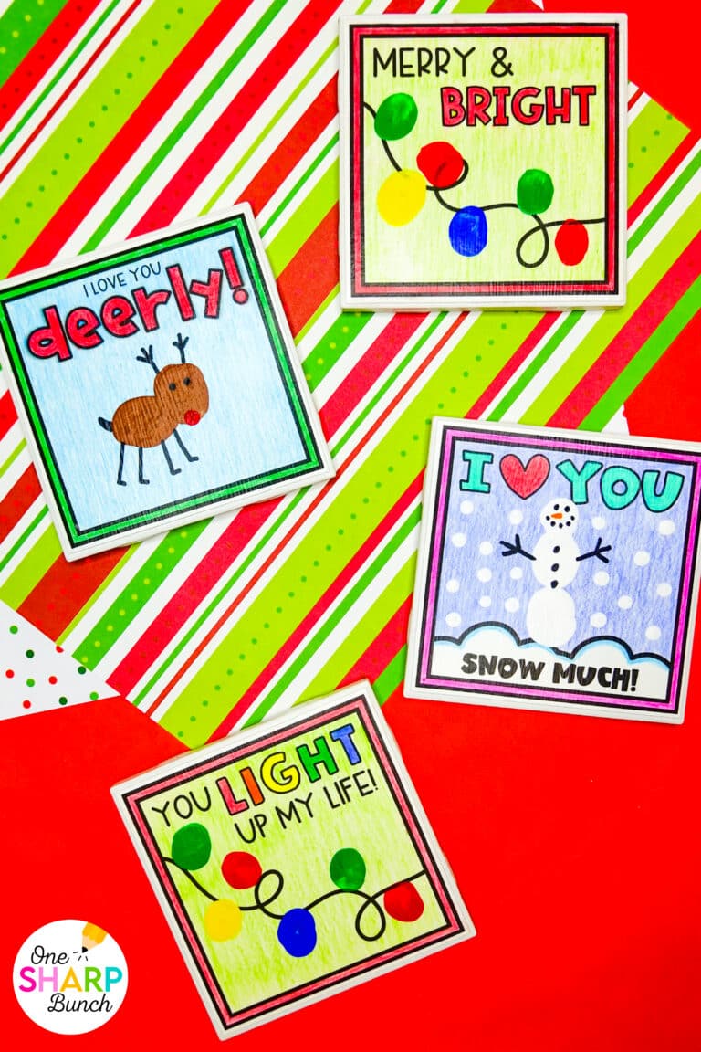 Simple & Inexpensive DIY Tile Coasters Parent Christmas Gift - One ...