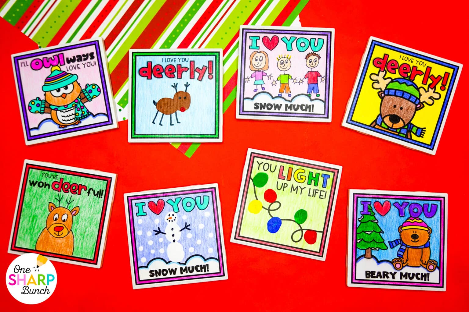 Simple & Inexpensive DIY Tile Coasters Parent Christmas Gift - One ...