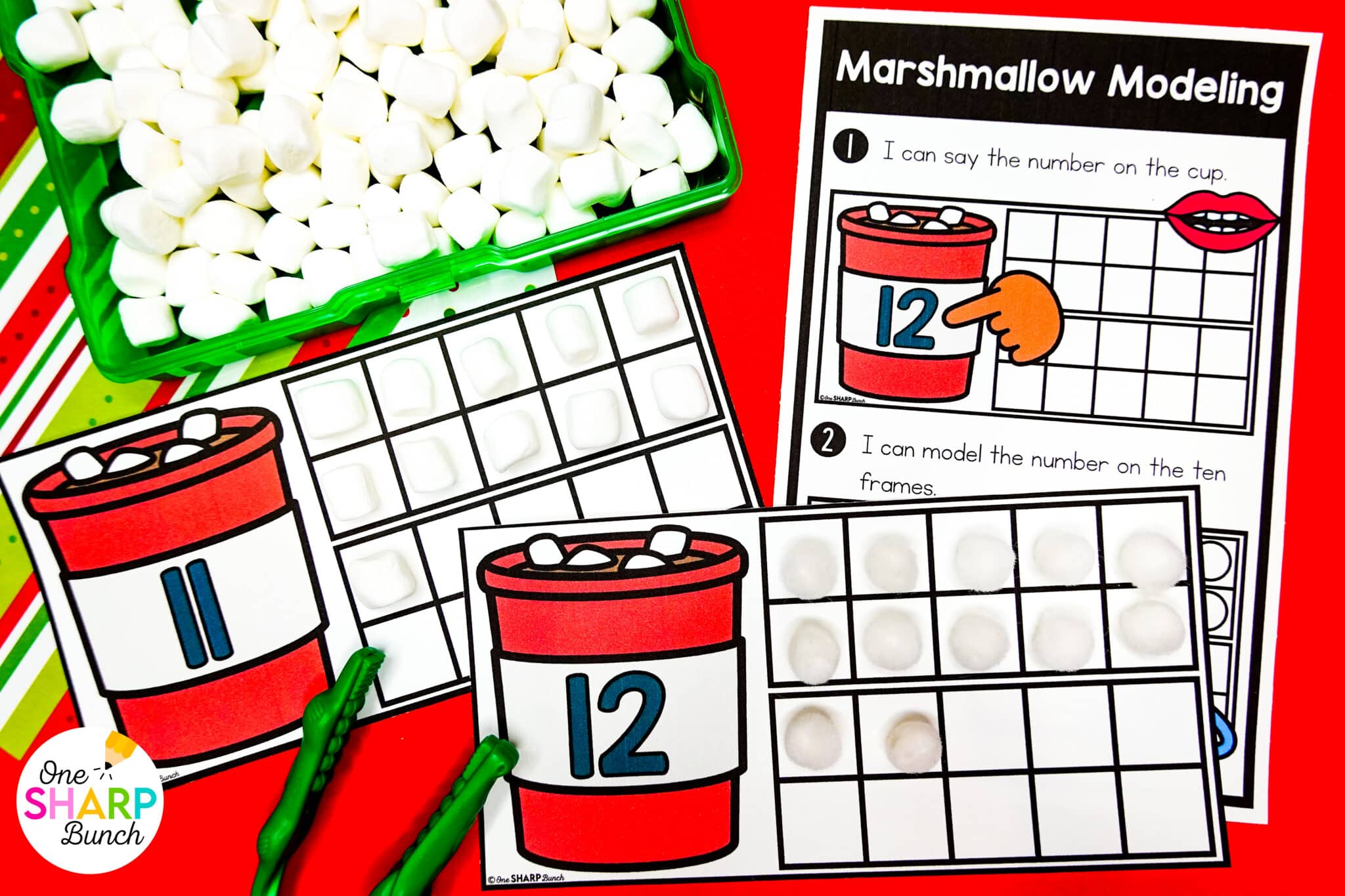 20 Exciting Low-Prep December Centers for Kindergarten - One Sharp Bunch