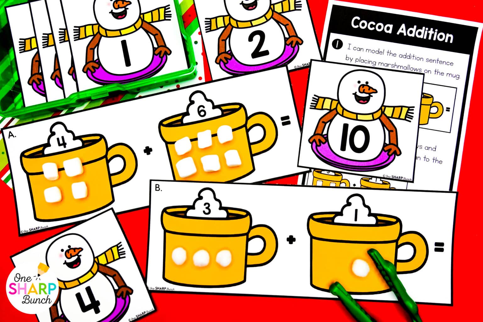 20 Exciting Low-Prep December Centers for Kindergarten - The Sharp ...