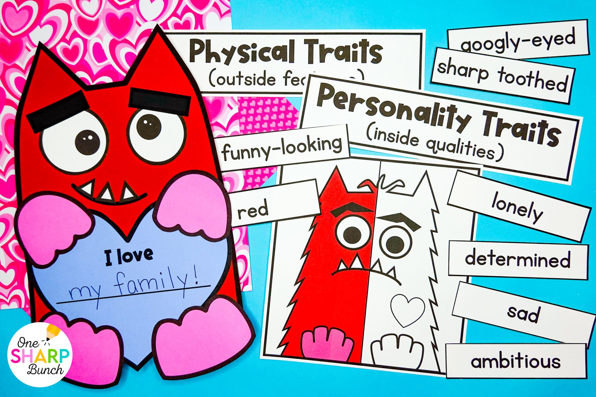 20+ Adorable Love Monster Activities and Craft - One Sharp Bunch