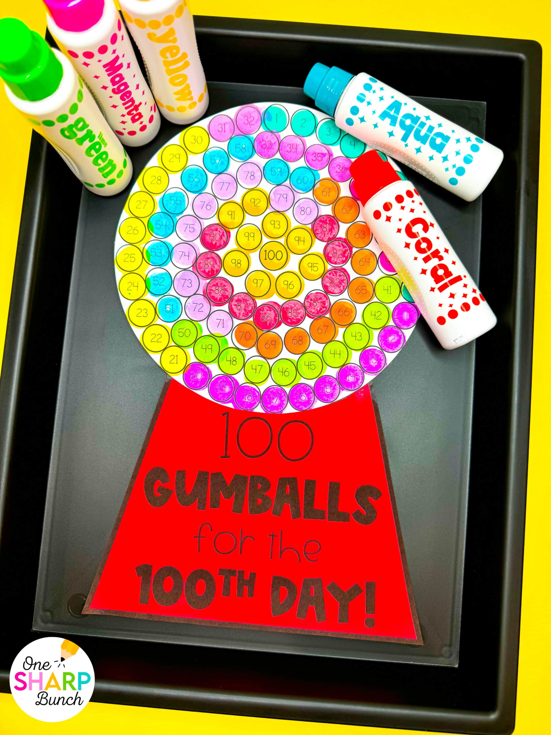 The Ultimate List of 100th Day of School Ideas - One Sharp Bunch