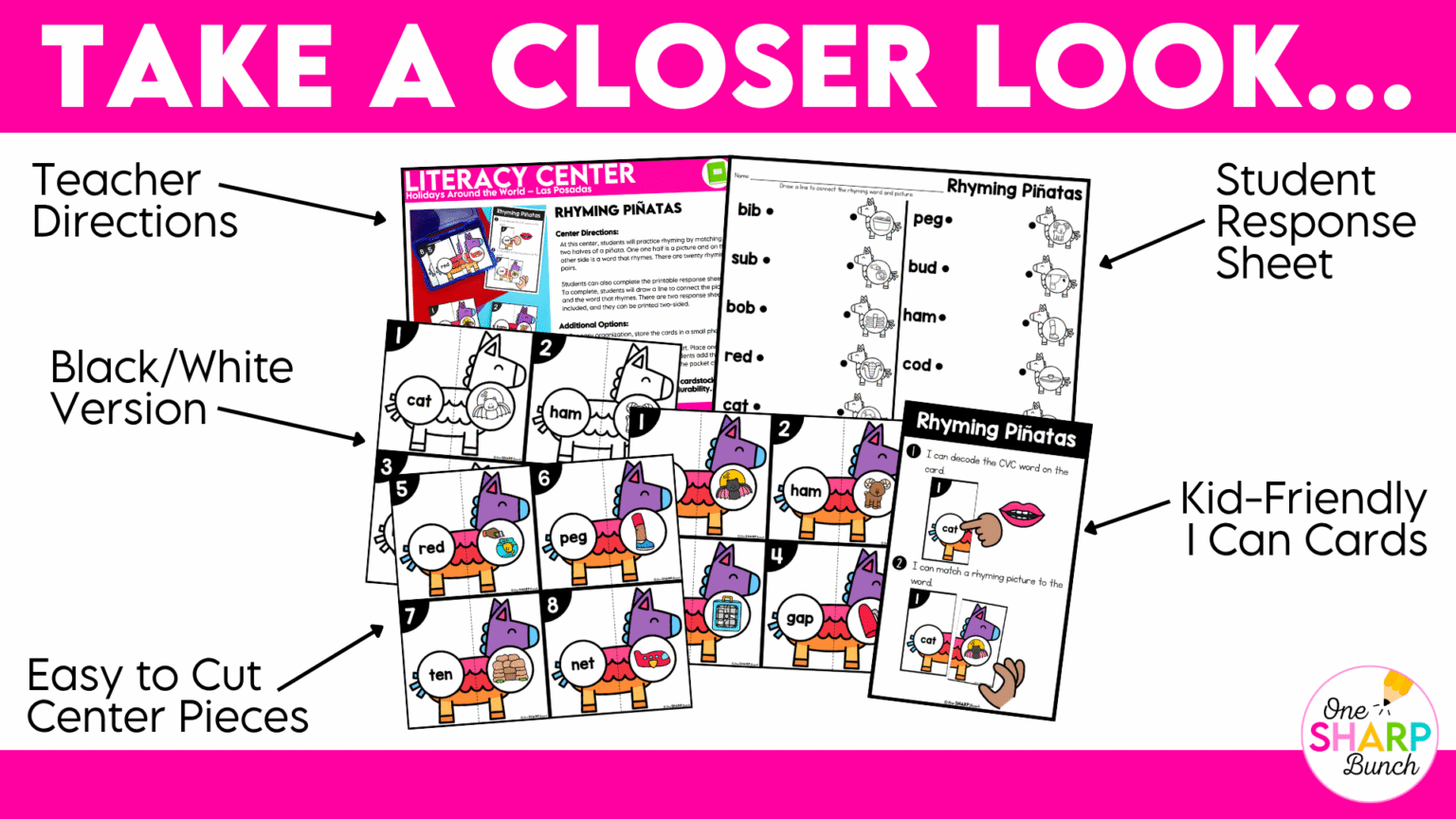 Math & Literacy Christmas Holidays Around the World Kindergarten ...