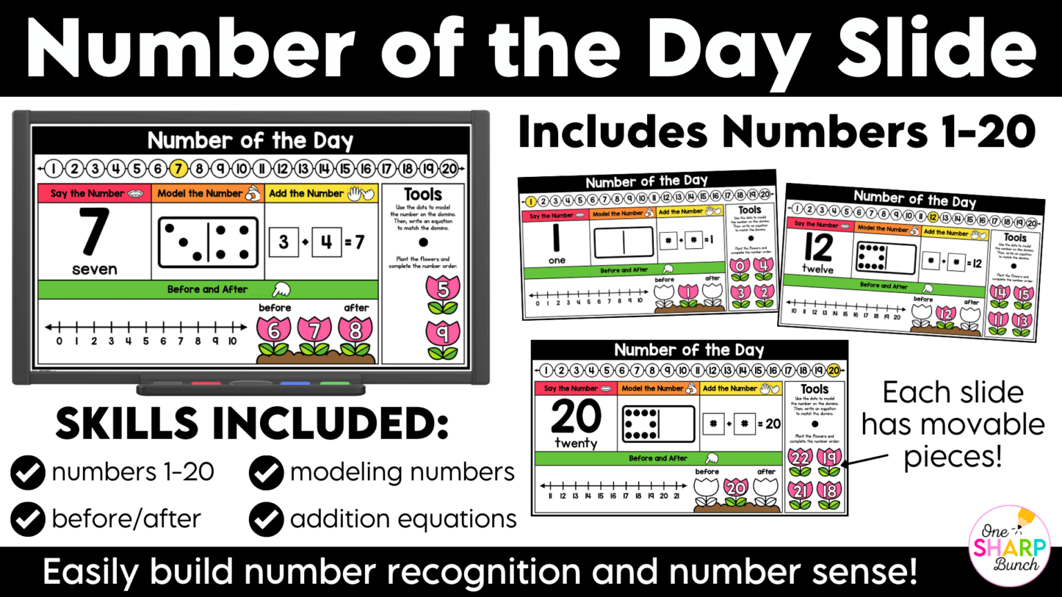 Daily March Calendar Slides for Morning Meeting Editable Digital ...