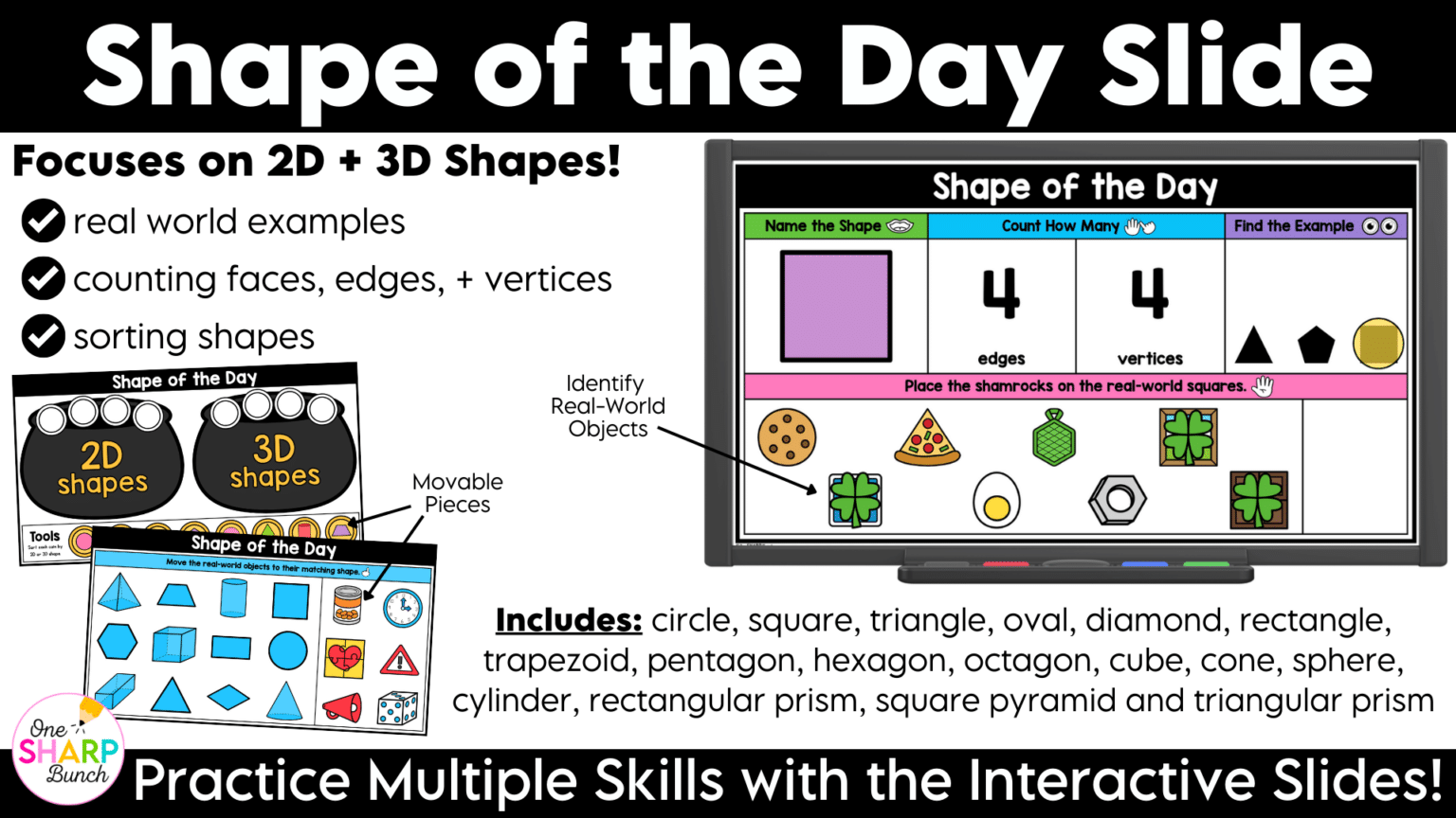 Daily March Calendar Slides for Morning Meeting Editable Digital ...