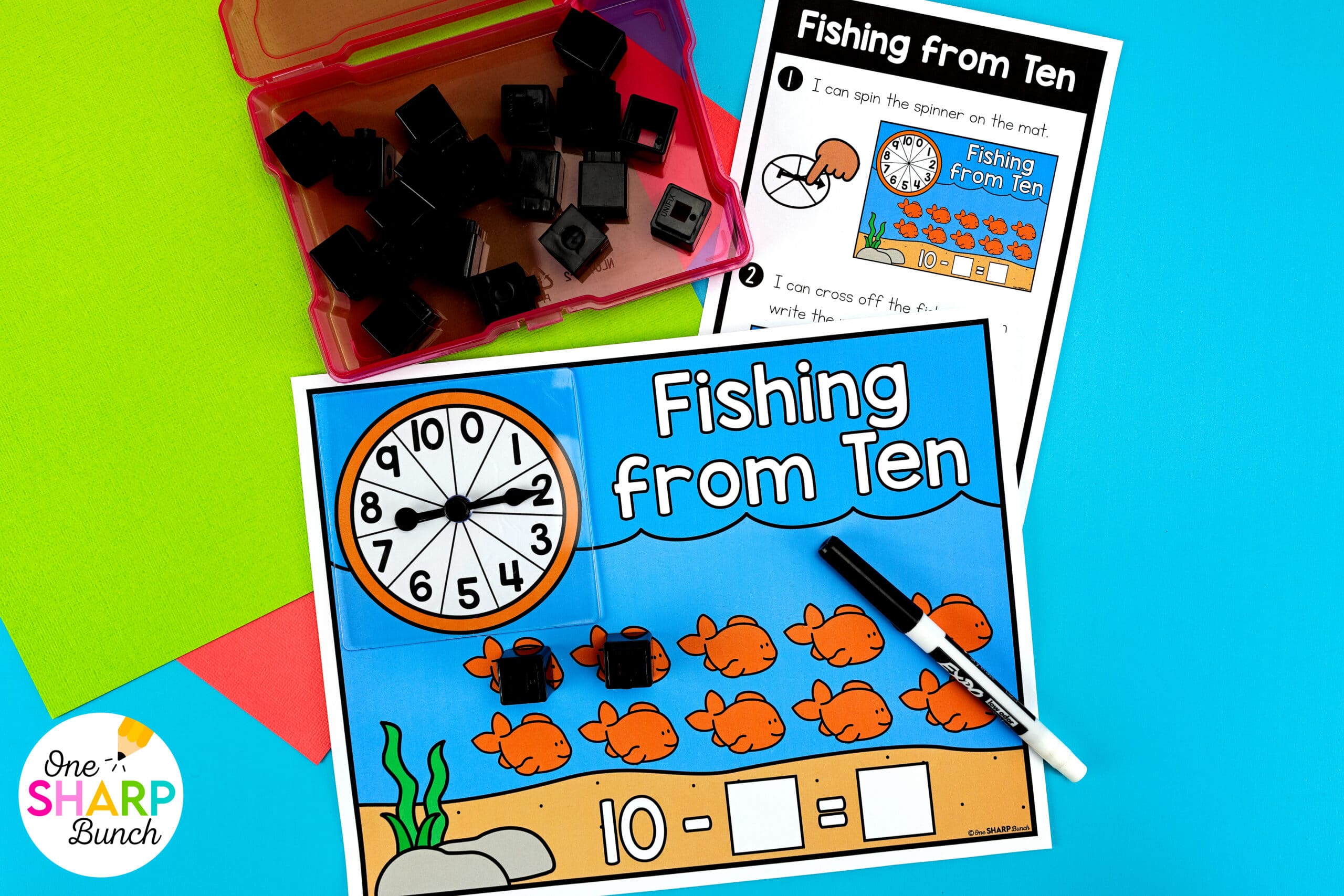 20 Low-Prep End of the Year Centers for Kindergarten - One Sharp Bunch