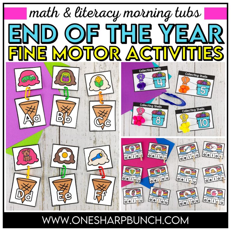 Fine Motor - One Sharp Bunch