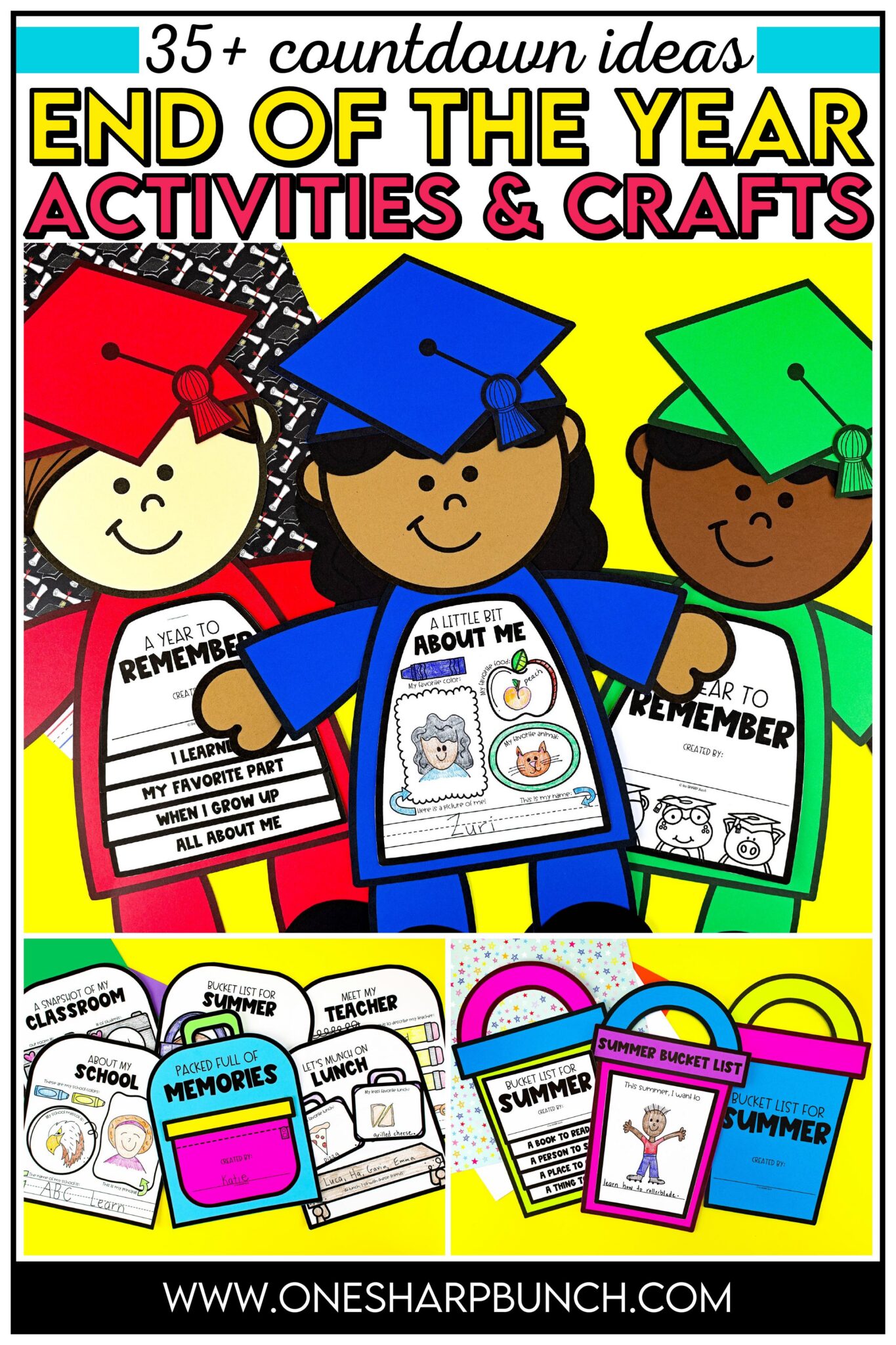 35+ Unforgettable End of the Year Activities for Kindergarten - One ...